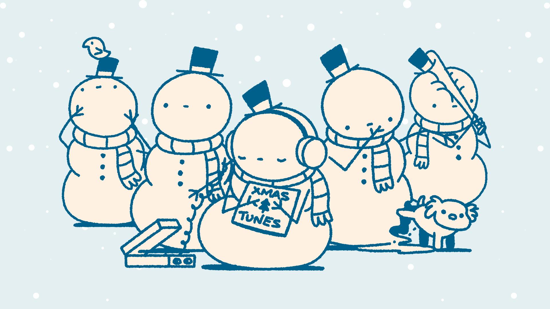The Sad Snowman by Pablo Stanley - Illustrations on Blush
